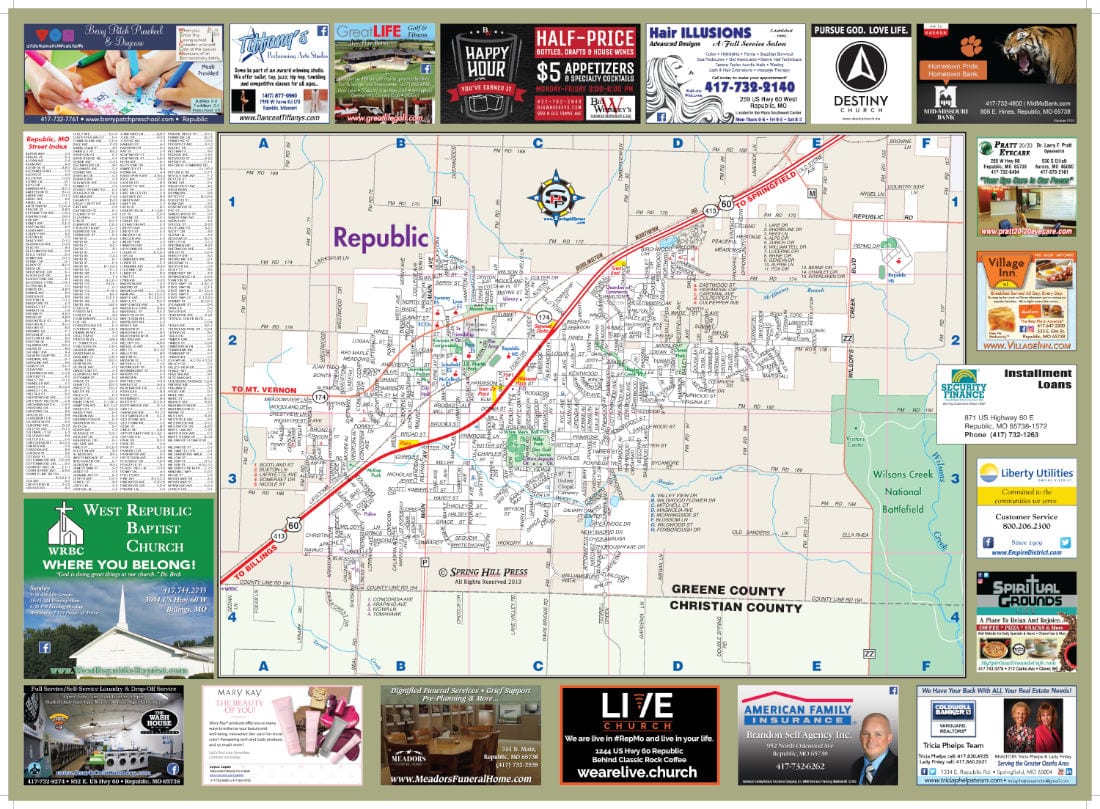 Republic Chamber of Commerce - Missouri - Spring Hill Press