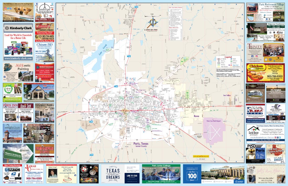 Paris Visitors and Convention Council - Texas - Spring Hill Press