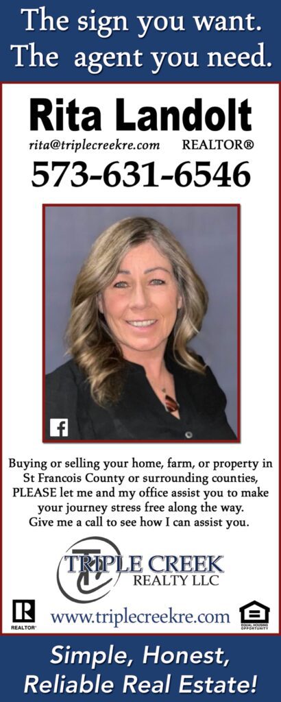 Rita Landolt Realtor - Spring Hill Press